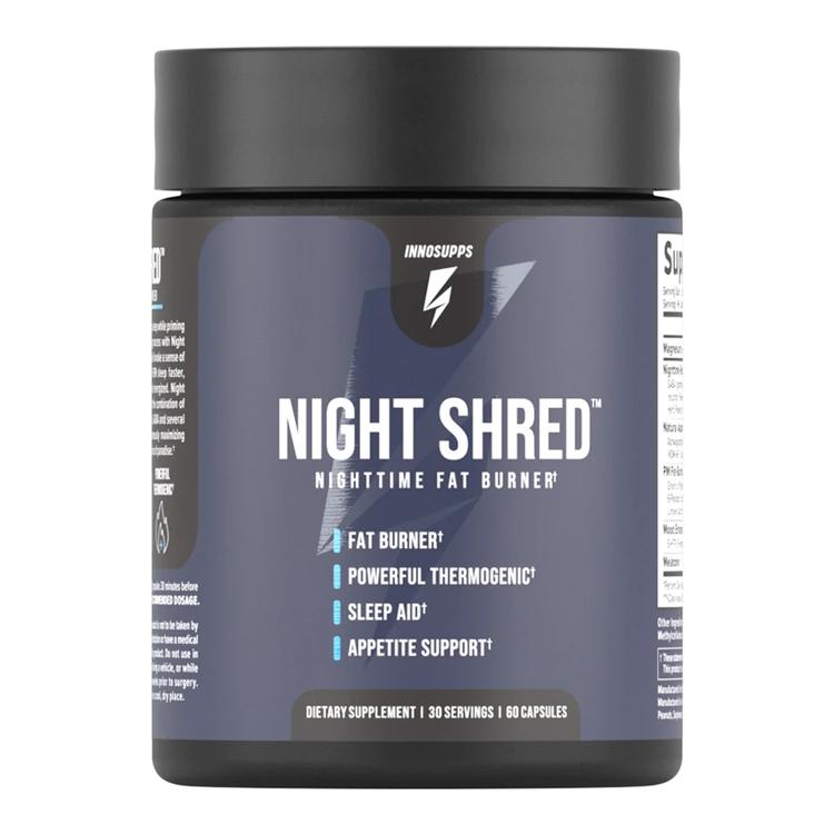 Innosupps - Night Shred - Night Time Fat Burner - Other Weight Loss ...