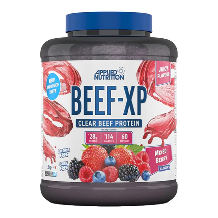 Applied Nutrition - BEEF-XP Clear Beef Protein - Millions Cola & Blue ...