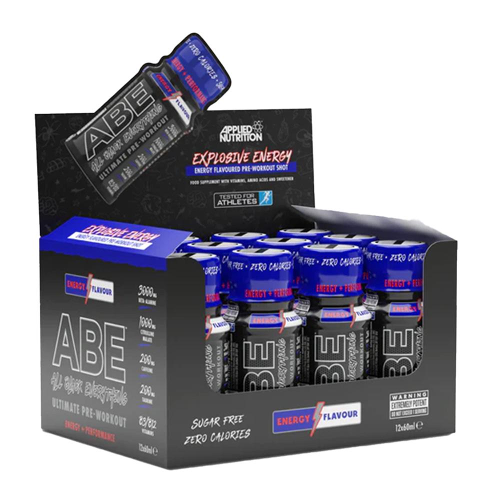Applied Nutrition - ABE Ultimate Pre- Workout Shot - Box of 12 - Fruit ...