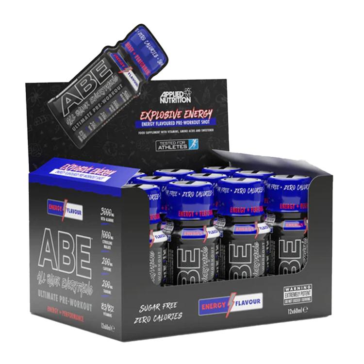 Applied Nutrition - ABE Ultimate Pre- Workout Shot - Box of 12 - Fruit ...