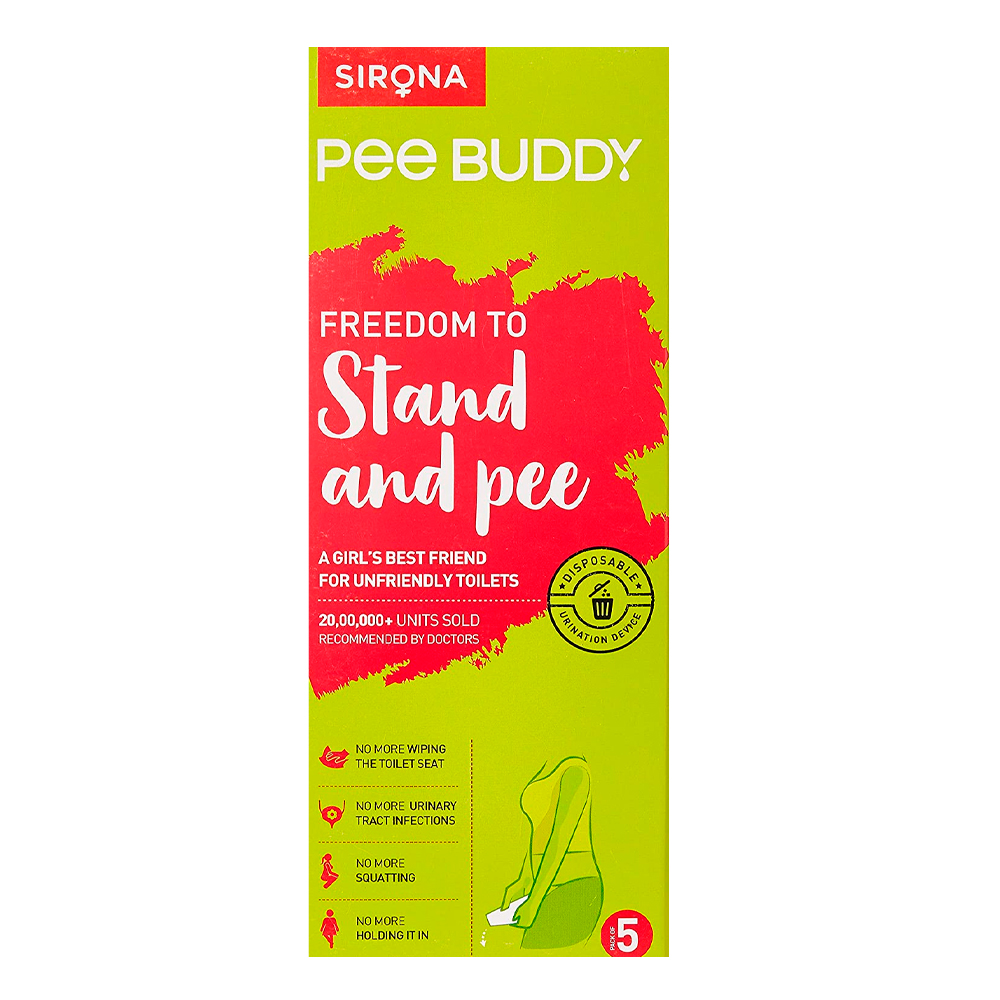 Sirona - PeeBuddy - Disposable Female Urinal Funnel