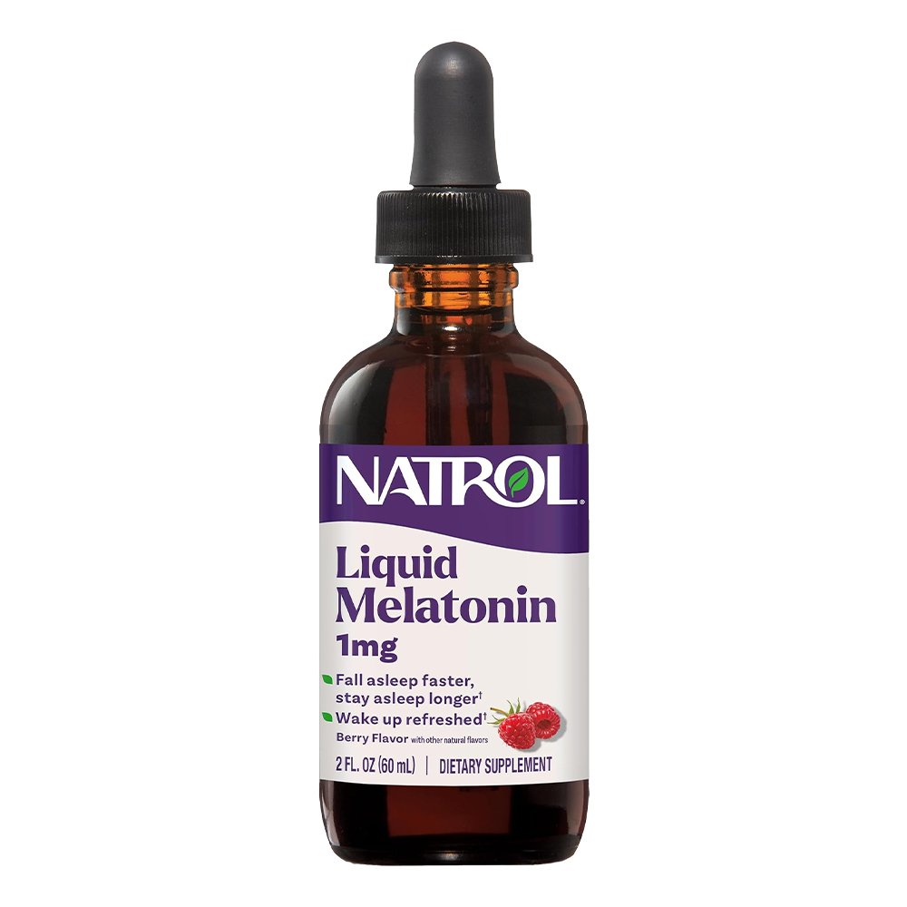Natrol - Melatonin Liquid 1mg - Berry Sleep Support : Sporter Oman
