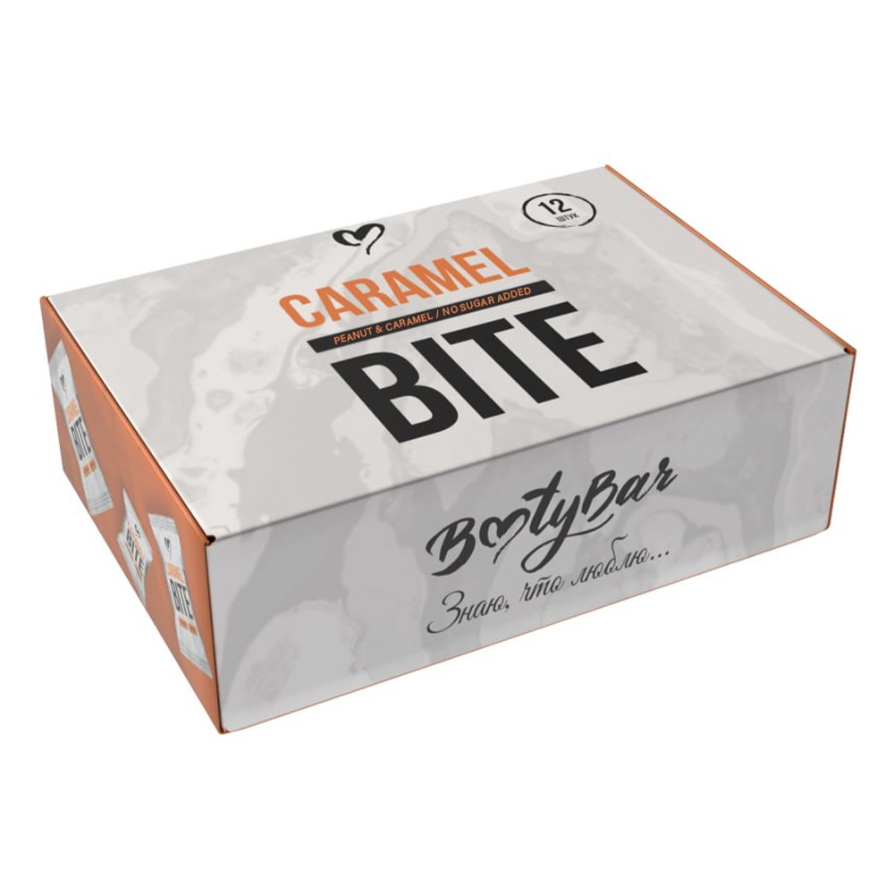 Bootybar - Caramel Bite - Box of 12 - Other Healthy Snacks : Sporter ...