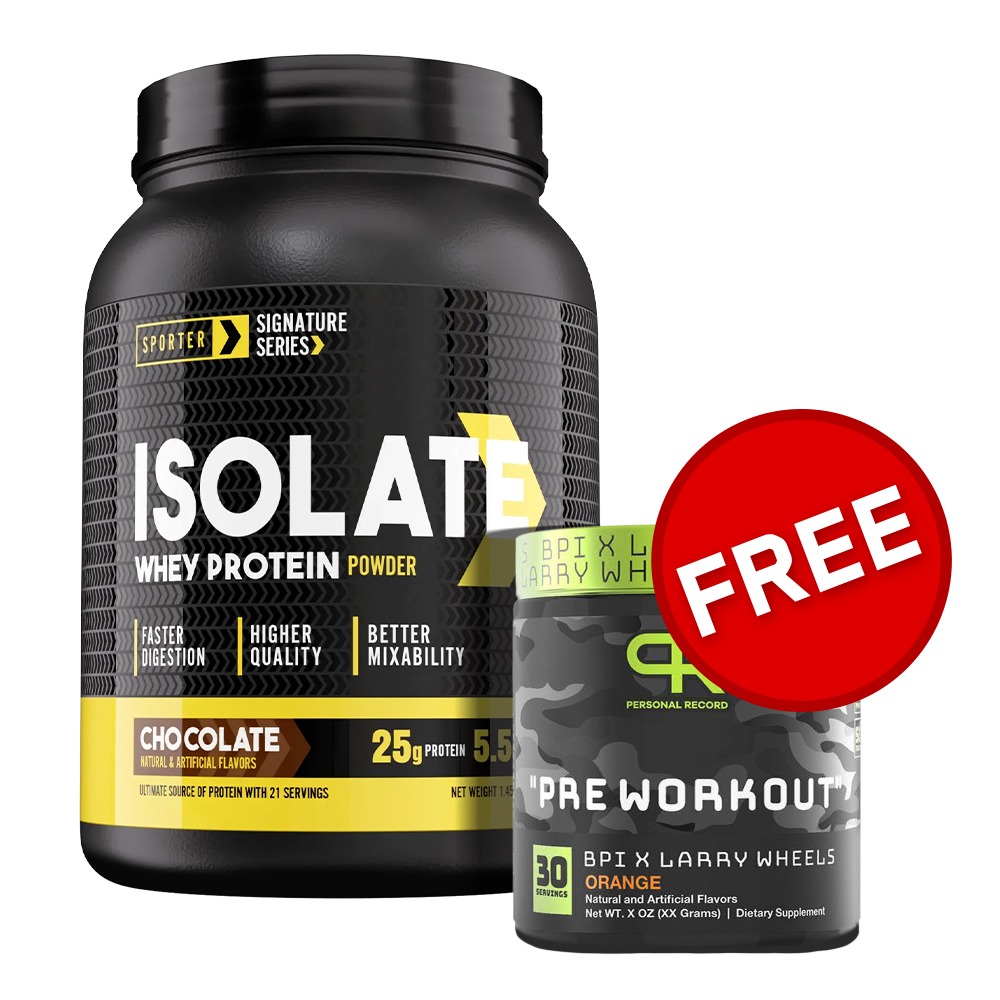 Sporter - Whey Protein Isolate - Chocolate Premium Whey Isolate Blends ...